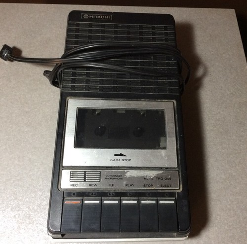 Vtg Hitachi Cassette Top Loading Tape Recorder Player Model TRQ 249 ...