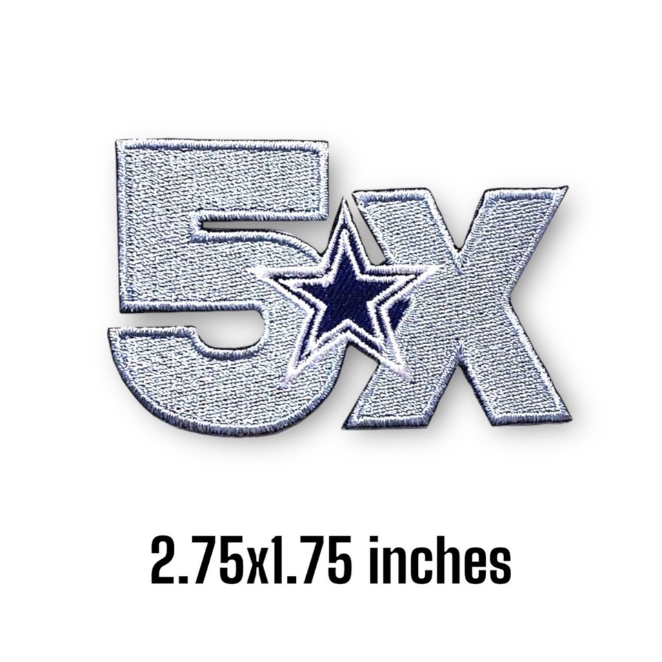 Dallas Cowboys National Football Embroidered Patch Iron on Sewing on ...