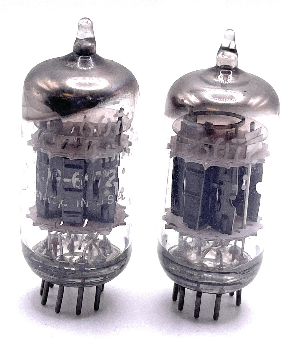 Matched Pair JG-6072 GE Audio Vacuum Tube 12AY7 Military Grade ...