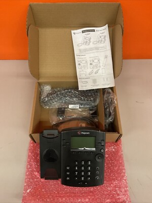 New Poly VVX 301 2200-48300-025 PoE 6-Line IP Phone | eBay