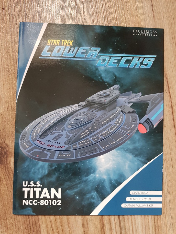 Star Trek Lower Decks Set 4 USS Cerritos USS Titan USS Vancouver USS ...