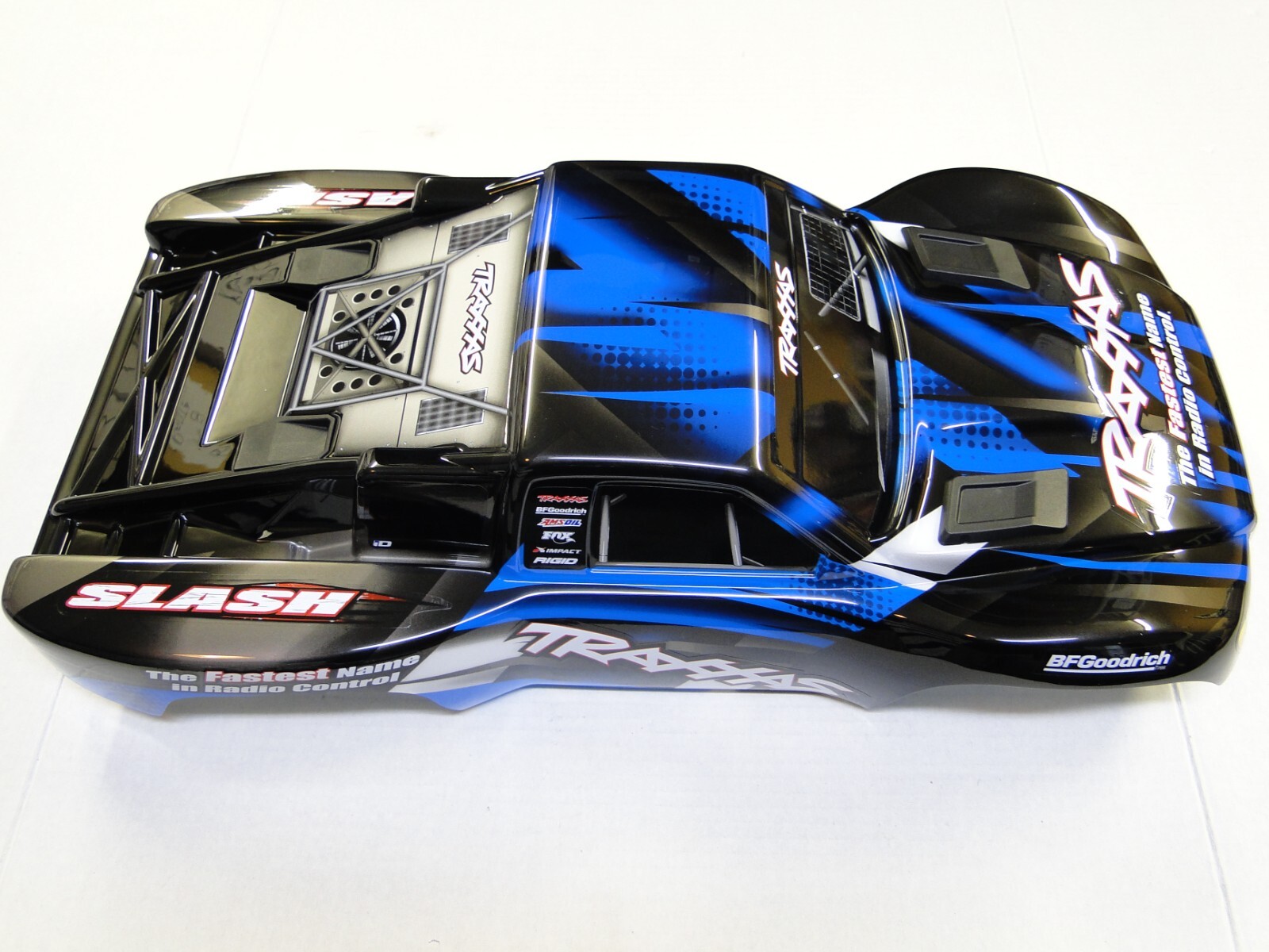 NEW TRAXXAS SLASH 1/10 2WD Body Factory Painted BLUE CLIPLESS ...