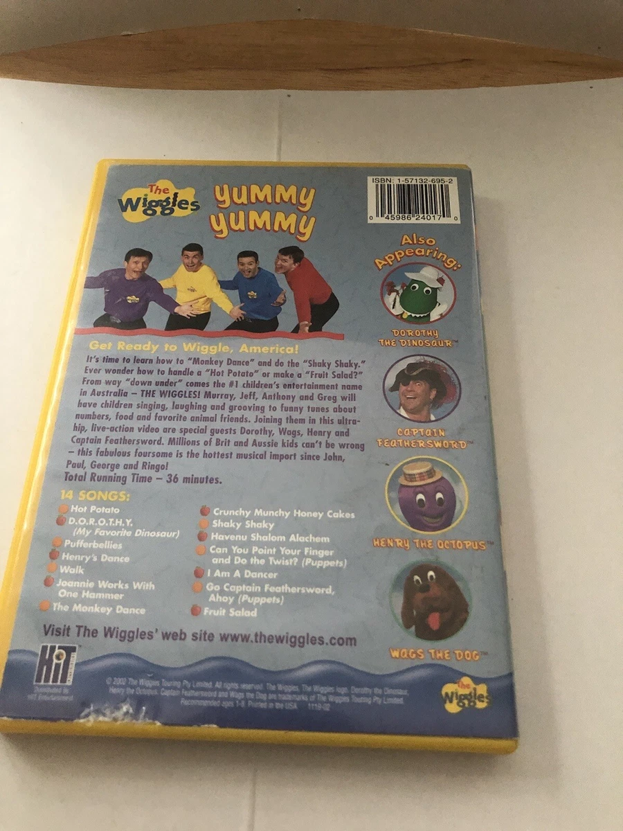 The Wiggles Yummy Yummy Dvd Ebay