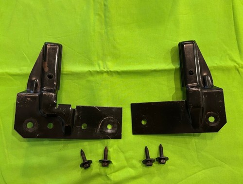 Chevy GMC 5.7L 350 Upper Core Radiator Support Brackets (Pair) Tahoe ...