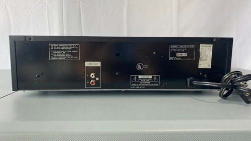 Sony CDP-C365 CD Changer 5 Compact Disc Player HiFi Stereo Vintage Home ...