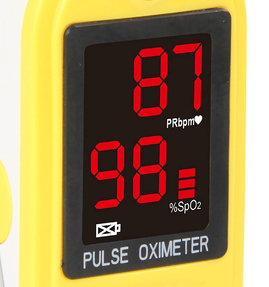 Concord Basics Fingertip Pulse Oximeter - Blood Oxygen Saturation ...