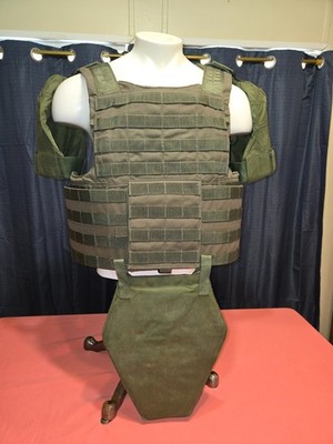 EAGLE INDUSTRIES USMC COMBAT RELEASABLE ARMOR SYSTEM + LEVEL 3 PLATES ...
