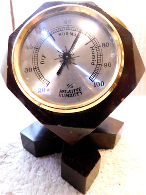 Jason~Barometer Thermometer Hygrometer, Rotating Desk Weather Station ...