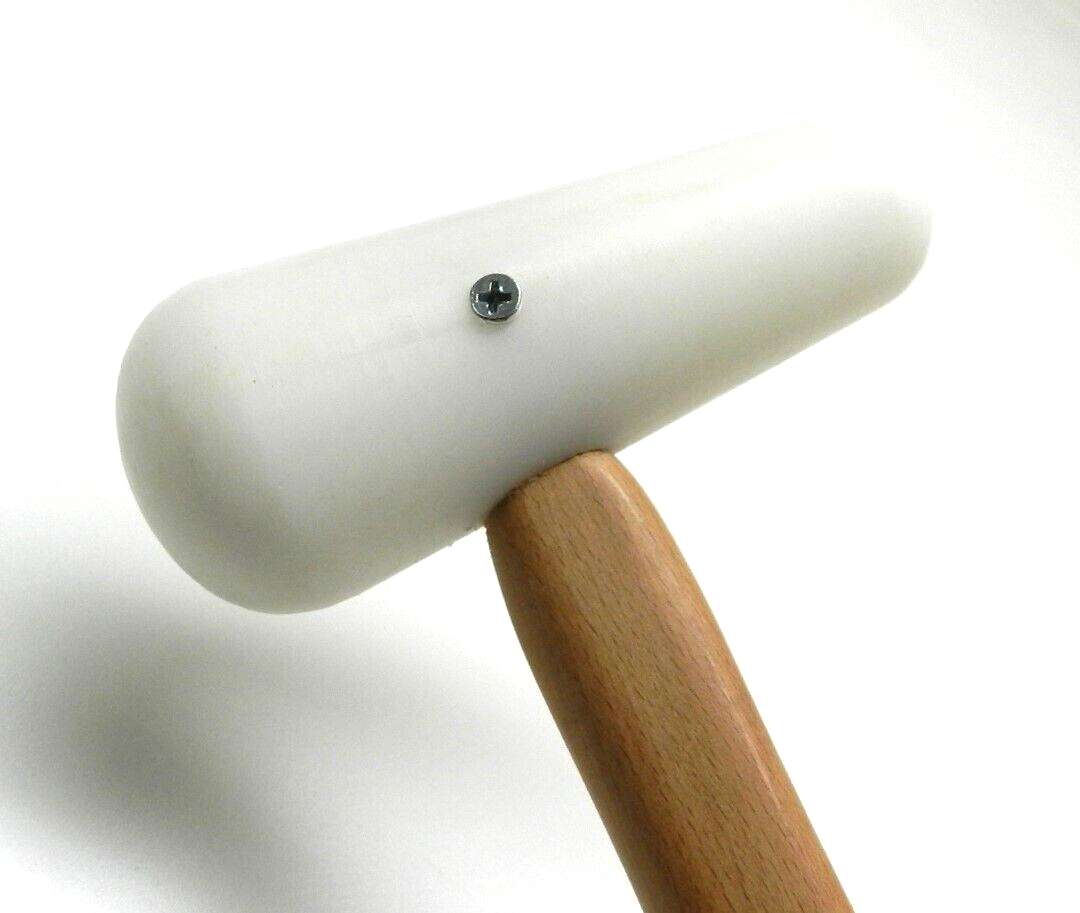 Domed Nylon Hammer Large 5" Head Plastic Mallet Forming Dapping ...