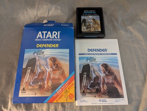 Defender (Atari 2600, 1982) Complete With Box +Manual CIB | eBay