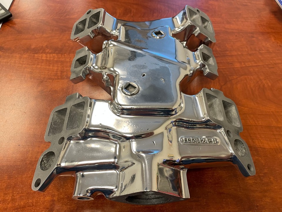 Ford y-block SCTA 292 312 dual intake manifold thunderbird aluminum ...