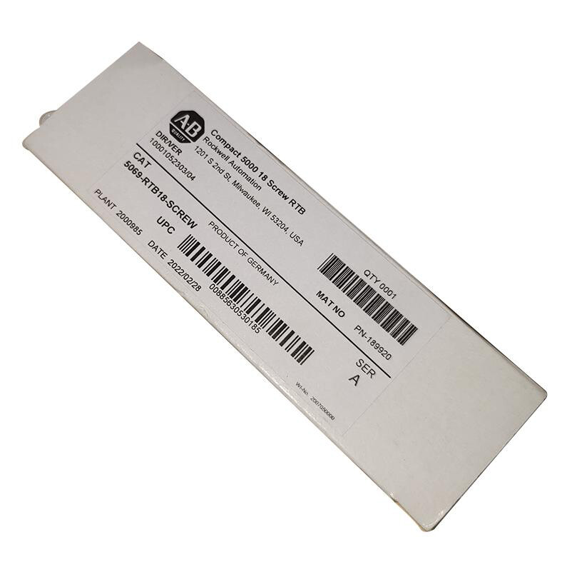 New Sealed Allen Bradley AB 5069-RTB18-SCREW /A Compact 5000 18-Screw ...