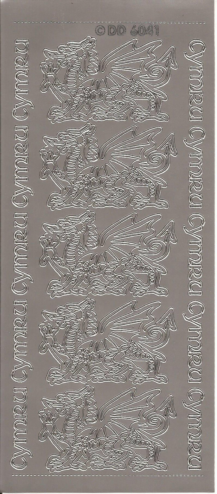 Peel Offs - Wales/Welsh - Stickers for Card-Making and Scrapbooking ...