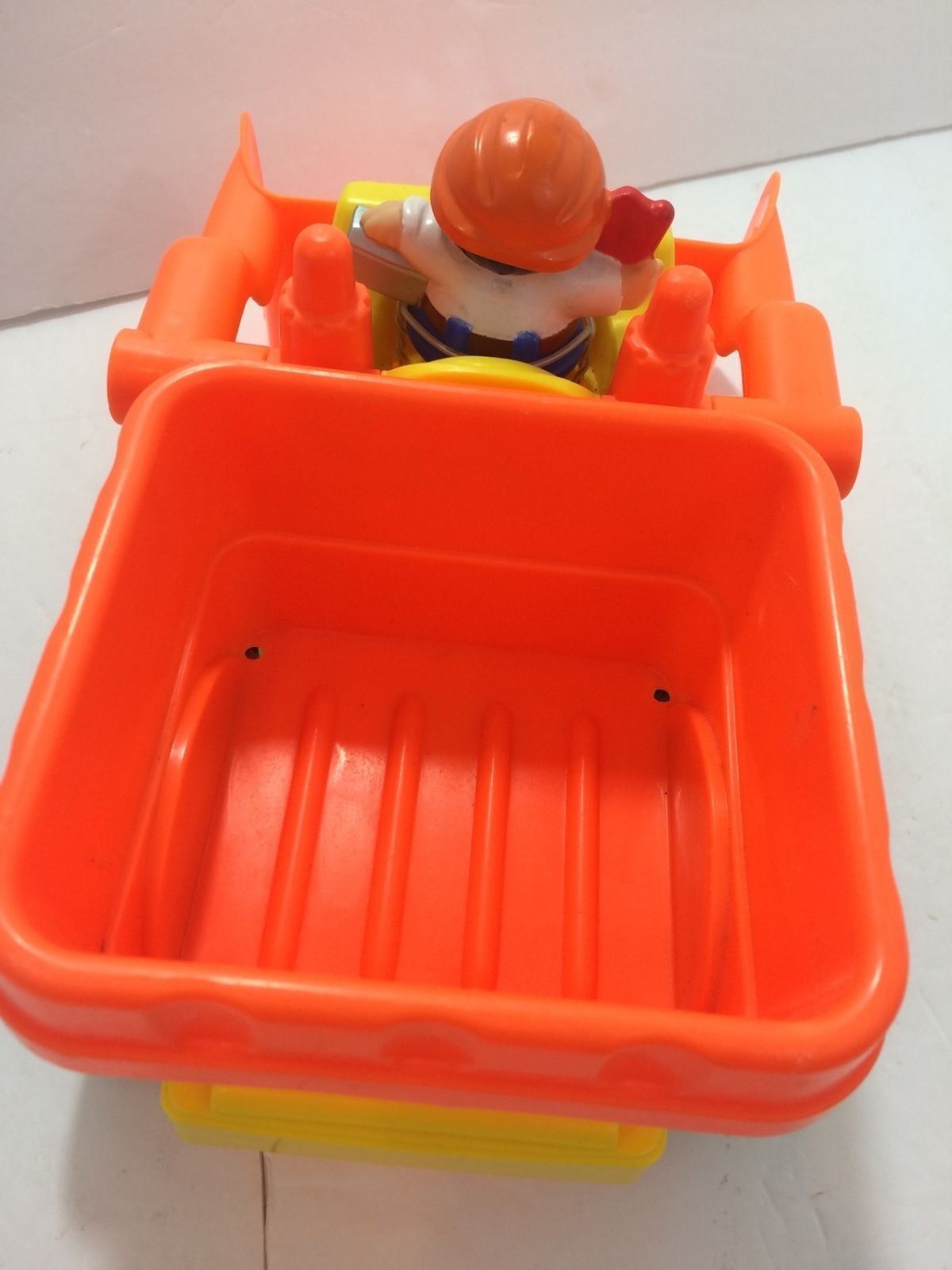 Fisher-Price Little People Builders Build n Drive Front Loader Tractor ...