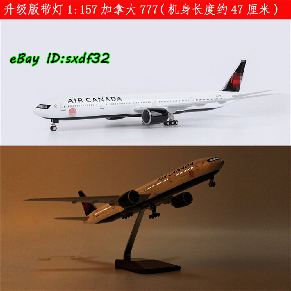 1:157 Airplane Air Canada Airways Airlines Passenger Aircraft Model W ...