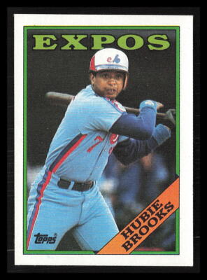 Hubie Brooks 1988 Topps #50 Montreal Expos | eBay