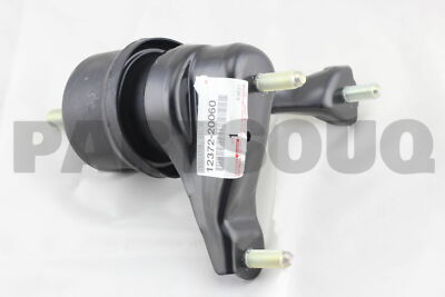 1237220060 Genuine Toyota INSULATOR, ENGINE MOUNTING, LH(FOR TRANSVERSE ...