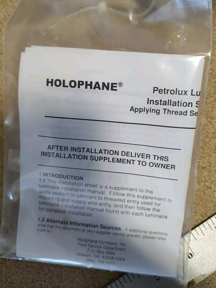 NEW Holophane Petrolux LED PLED2 10000LM WET LOCATION High Bay Fixture ...