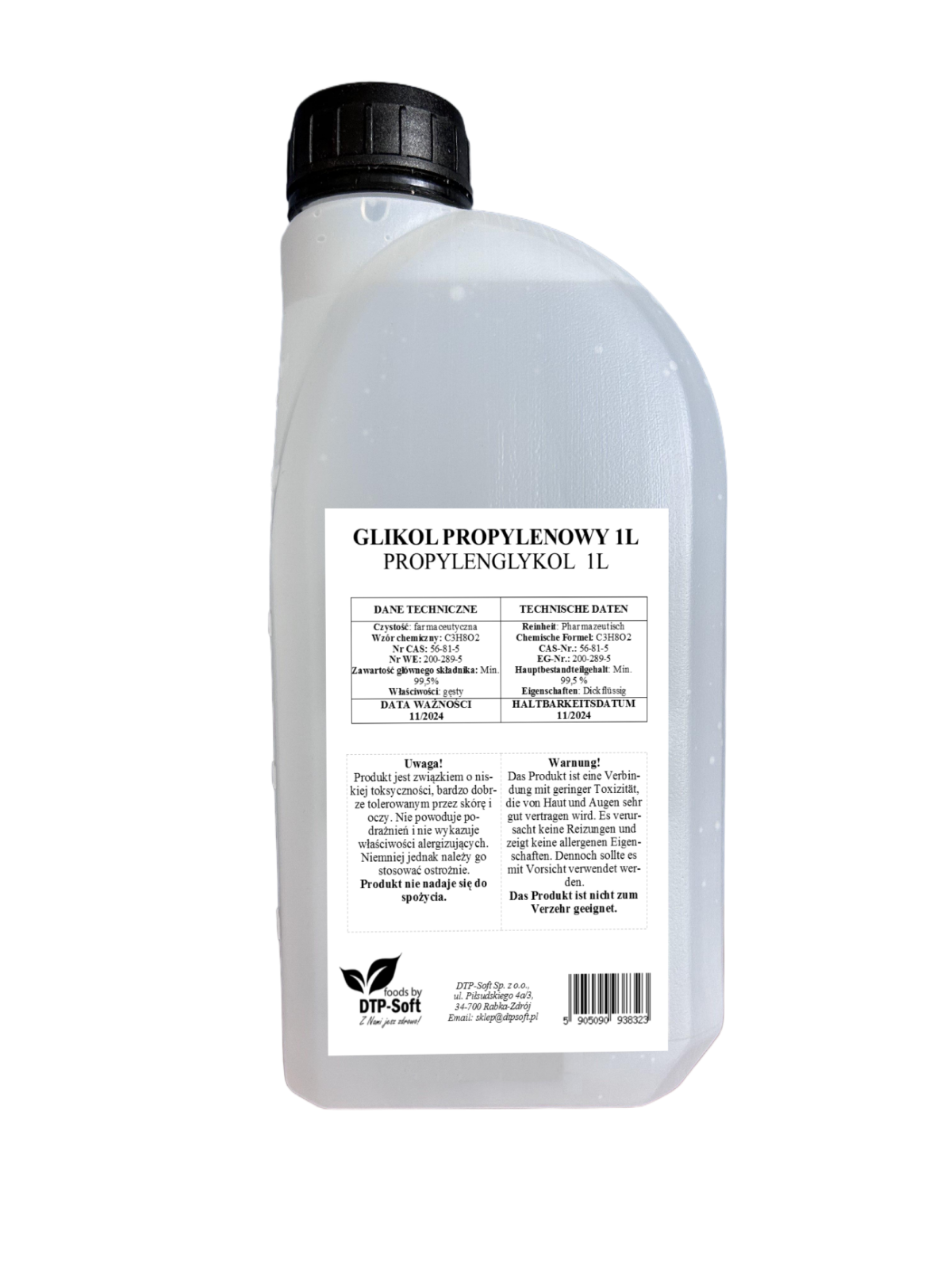Propylenglykol 1,2 Propandioll 99,9% Pharmaqualität Propylene Glycol ...