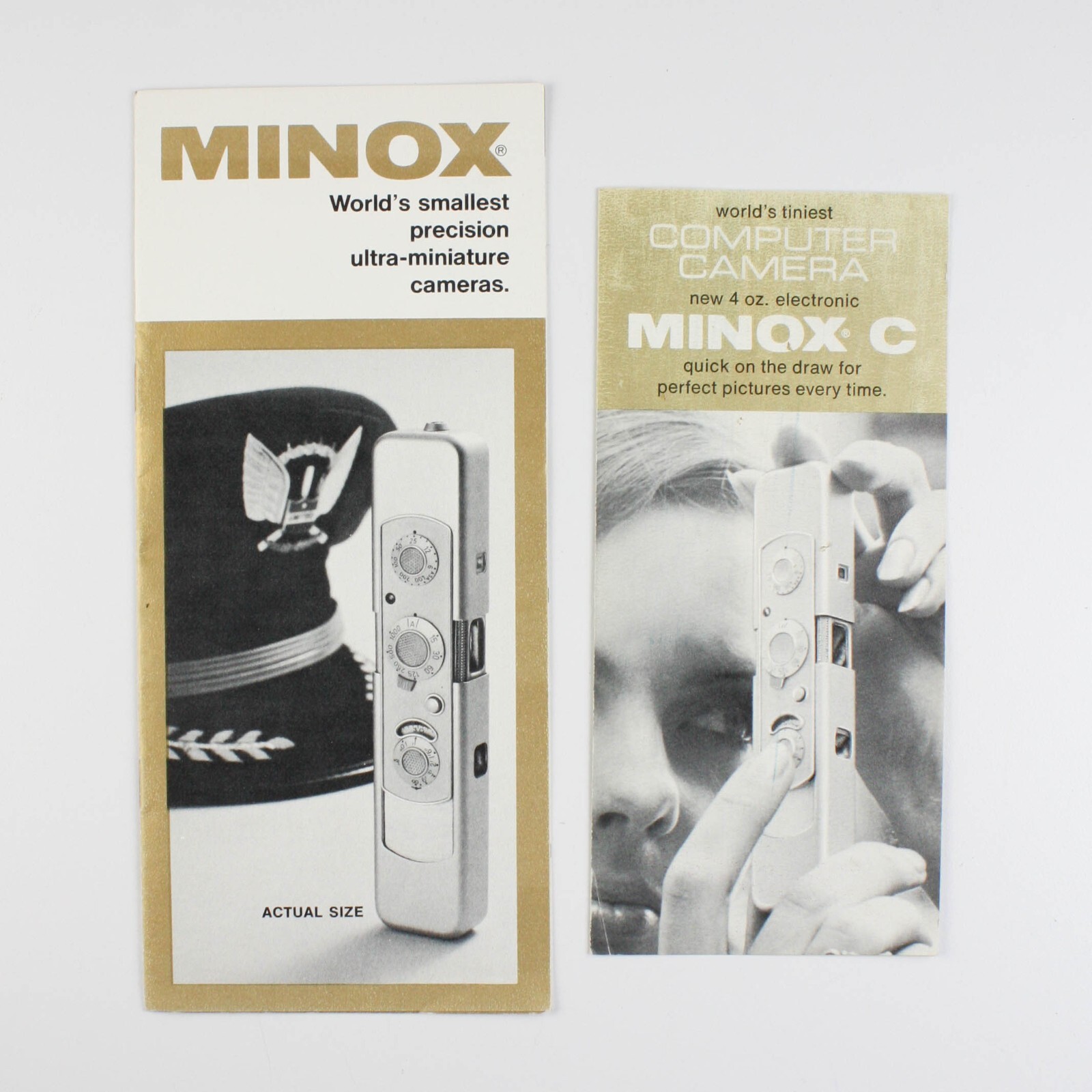 Minox and Minox C - Brochure Booklet Price List + Pamphlet - Vintage | eBay