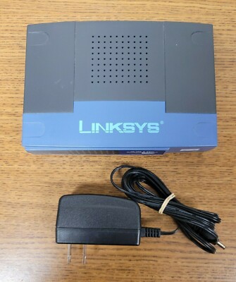 Linksys/Cisco EZXS88W 10/100 8-Ports External Workgroup Switch Ver 3.3 ...