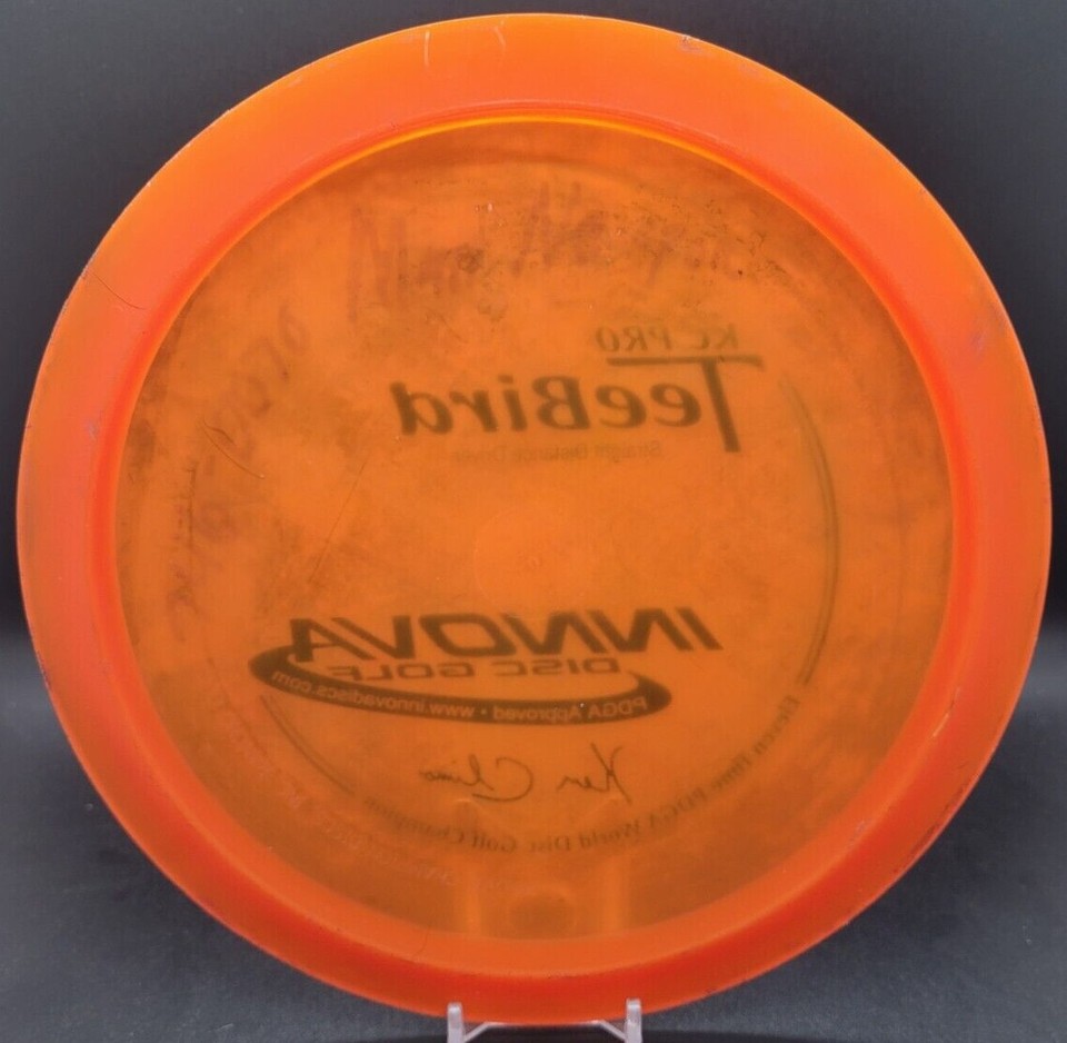 11x KC Pro Teebird Innova Disc Golf USED 177g Orange Green | eBay