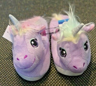 Children's Slippers Girl's Unicorn-New-Size 12/13, 10/11 | eBay