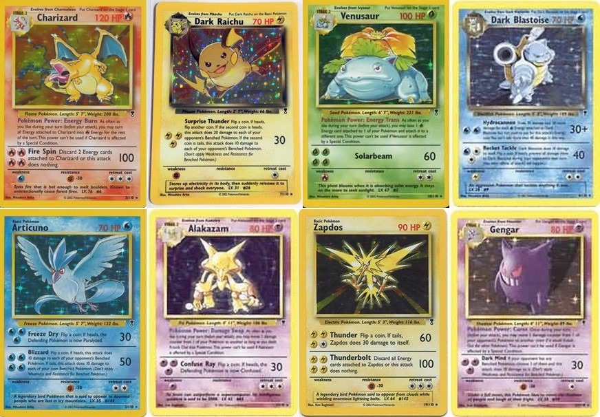 Rare Legendary Pokemon Cards