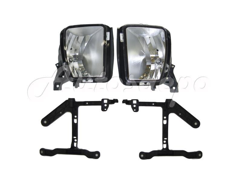 FRONT BUMPER FOG LIGHT MOUNTING BRACKET 4PCS For Dodge Ram 1500 2013 ...