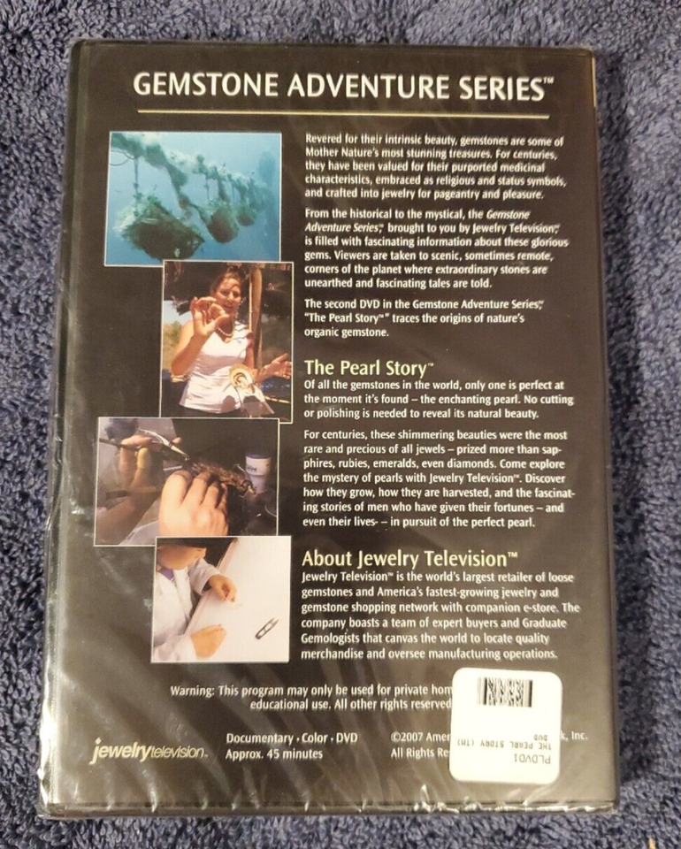 Gemstone Adventure Series Volume 2 - The Pearl Story (DVD) Jewelery TV ...