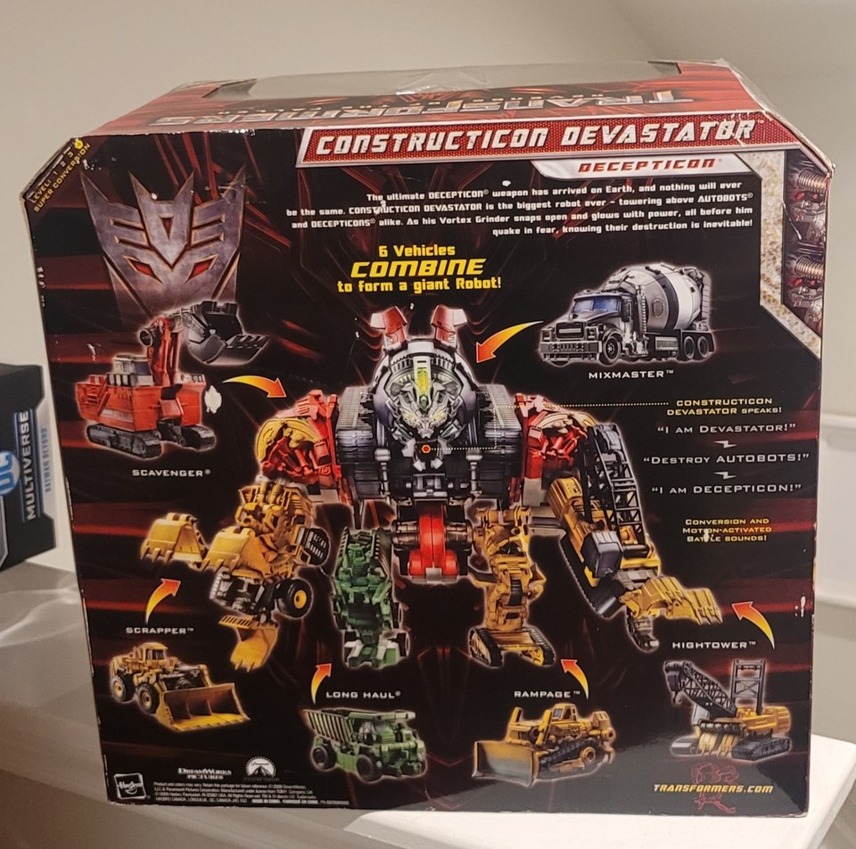 Transformers Constructicon Devastator Revenge of the Fallen Hasbro 2009 ...