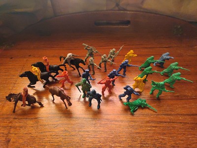 Lido Toy Lot Of 30 Figures From The 50's And 60's. | eBay