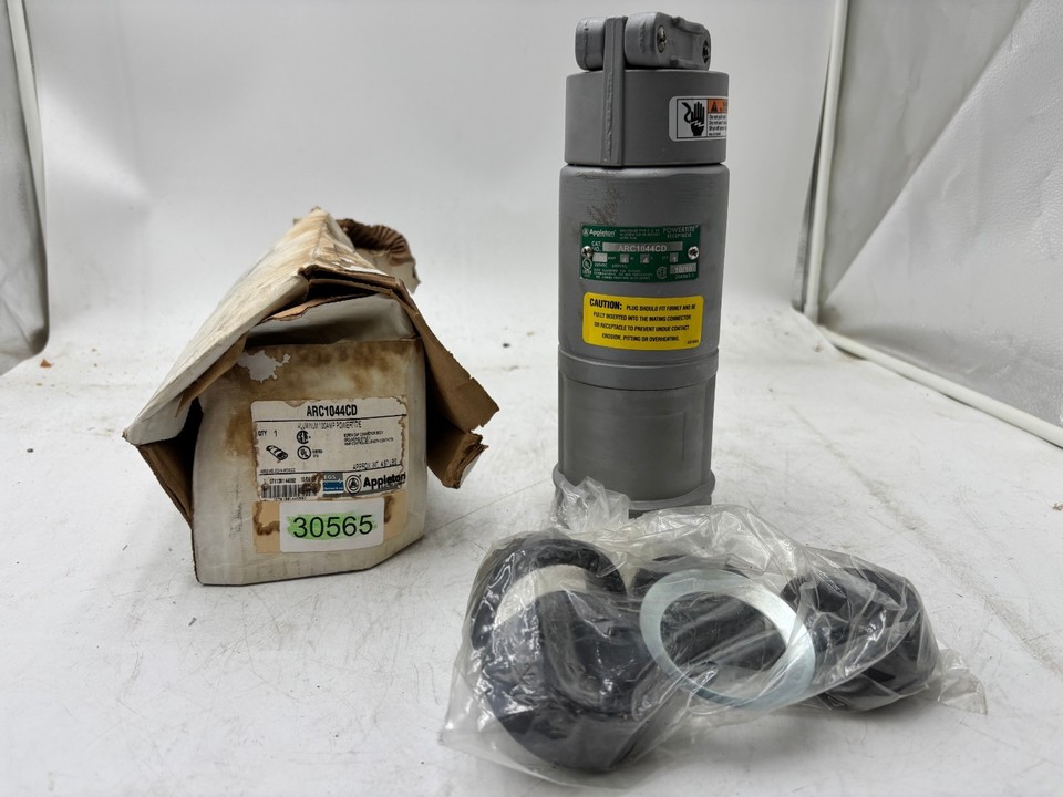 Appleton ARC1044CD Aluminum Powertite Screw Cap Connector Body 100 Amp | eBay