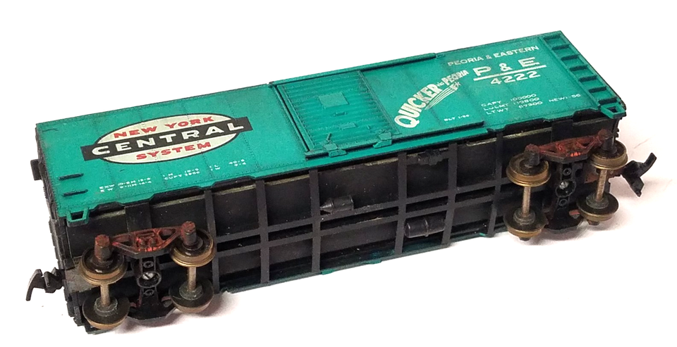 HO Scale Athearn Bev-Bel #246 Custom Peoria & Eastern 40' Box Car ...