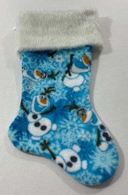 HANDMADE 16"X 9" FLEECE CHRISTMAS STOCKING DISNEY FROZEN’S OLAF | eBay