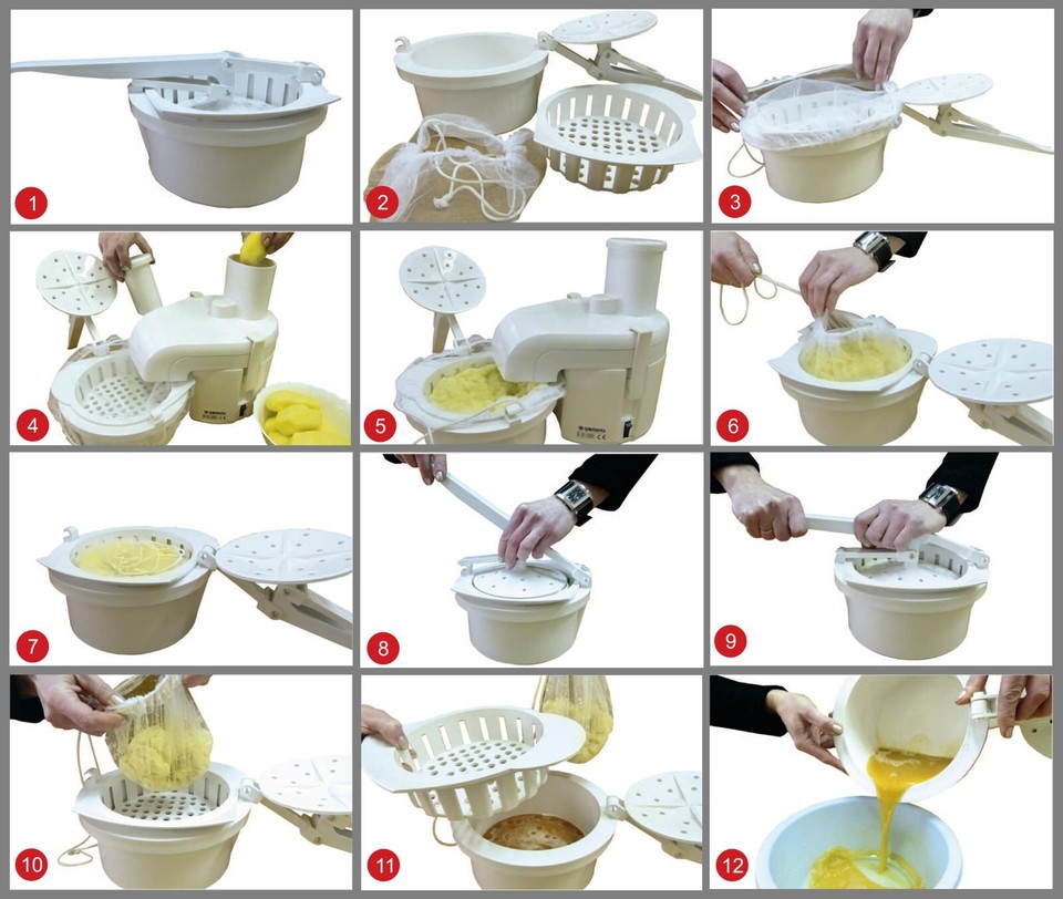 Set - Electric Potato & Vegetable Grater Machine & Squeezer (110V, US ...