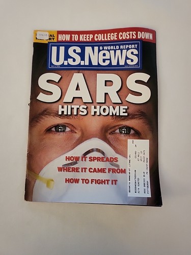 2003 May 5, U.S. News Magazine, SARS Hits Home, (MH677) | eBay