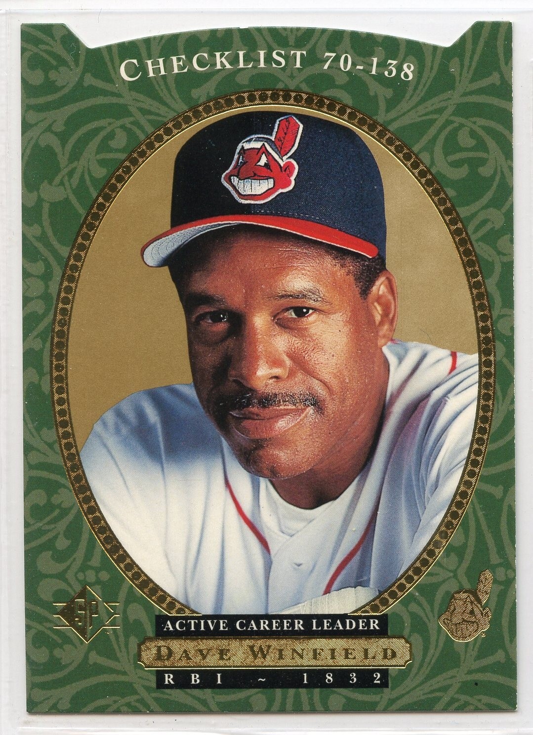 1995 Upper Deck SP Baseball - #26 - Dave Winfield - Cleveland Indians ...