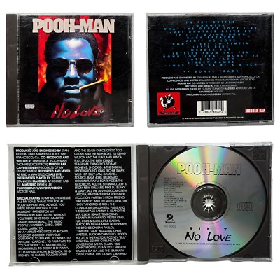 POOH-MAN Ain't No Love Gangsta Hip Hop G-Man Stan In-A-Minute Records ...