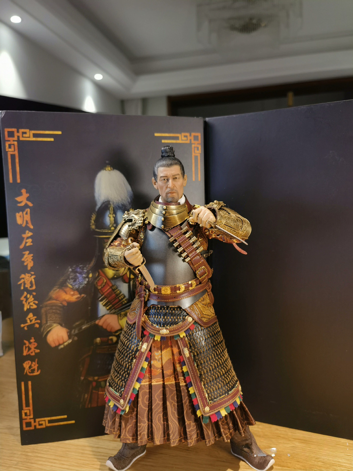 Feng TOYS Ming Dynasty Commander Left Tiger Guard Chen Kui 1/6 Figure ...