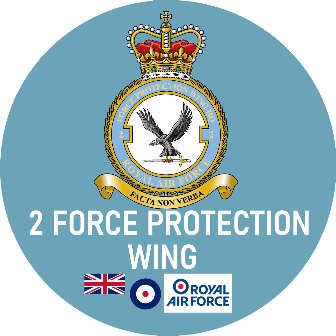 The Raf Logo No 1 Engineering Support ES Squadron Royal Air Force RAF