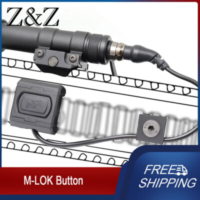 Tactical Remote Pressure Switch Light Flashlight Switch For Mod Button ...