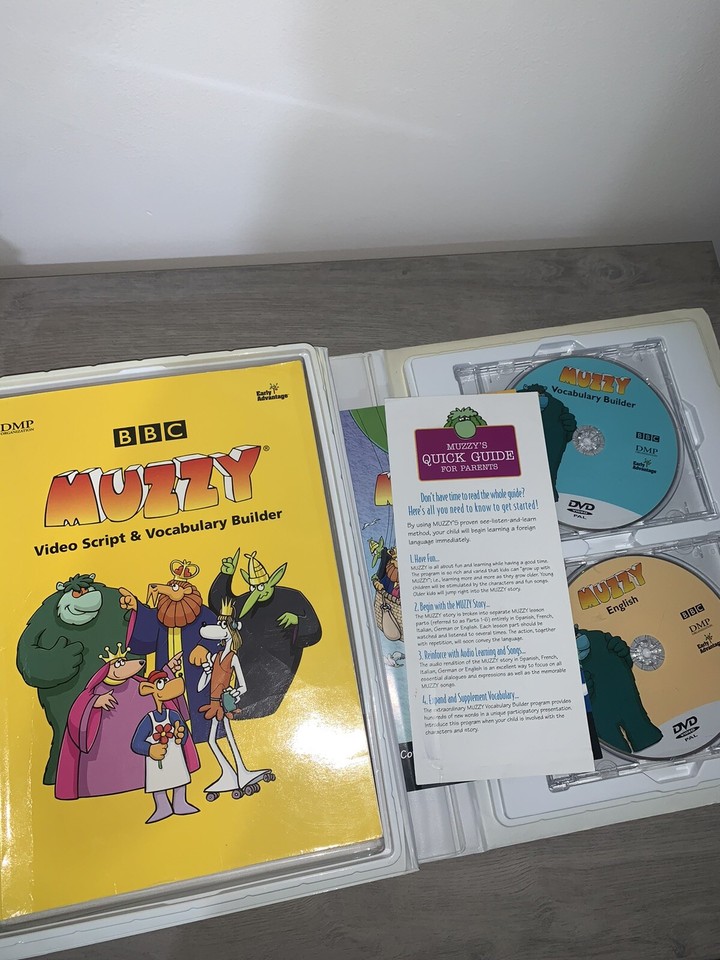 Muzzy BBC Language Learning Set French for Children Kids | eBay UK