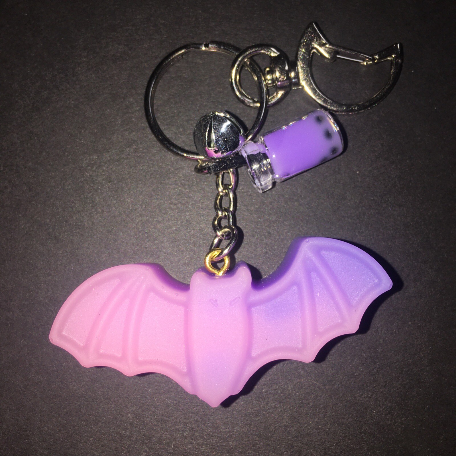 ~Handmade Resin Bat Boba/Fruit Drink Keychain!!! | eBay