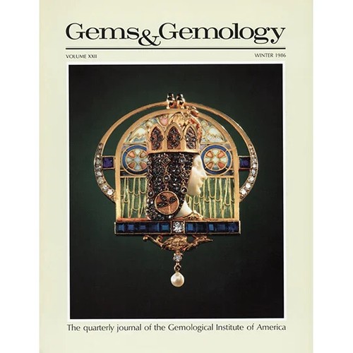 Gems & Gemology Magazine 1987 -all four issue with 256 pages in a ...