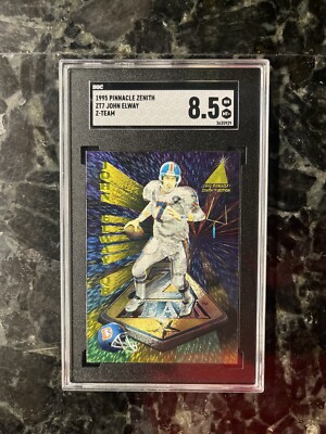 1995 Pinnacle Zenith Z-Team John Elway #ZT7 SGC 8.5 | eBay