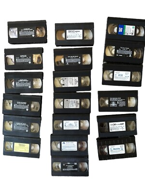 Lot Of 19 Children’s VHS Tapes - No Cases | eBay