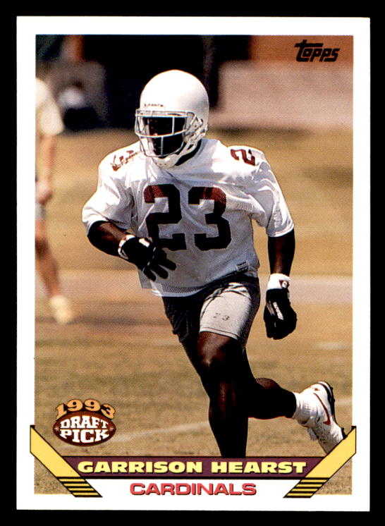 1993 Topps Garrison Hearst DPK, Rookie #101 Phoenix Cardinals | eBay
