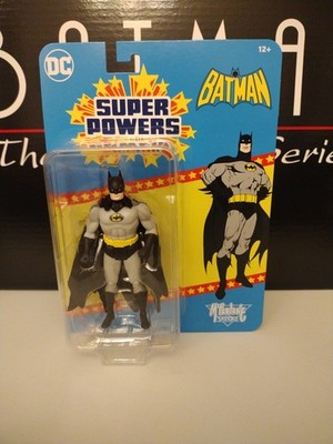 DC Super Powers Mcfarlane Toys Batman Black & Grey 5" Action Figure ...