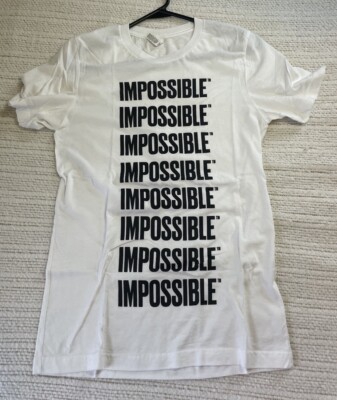 Official Impossible Burger T Shirt - White - Size Small | eBay